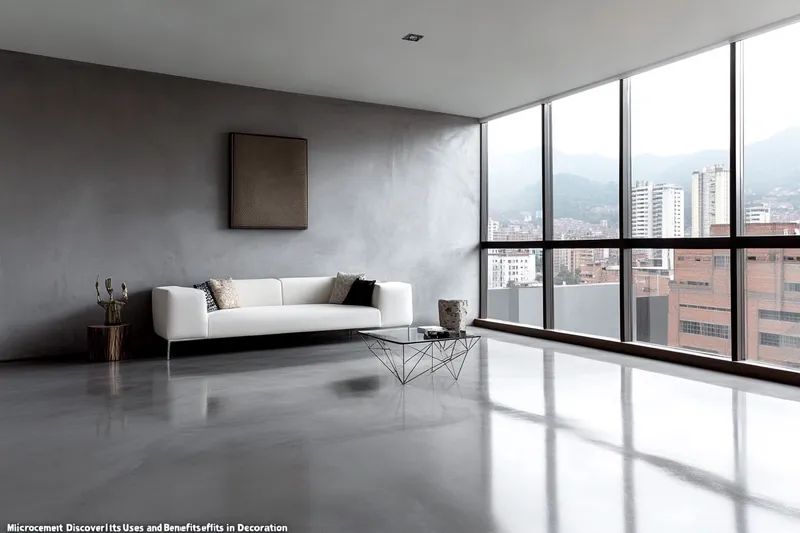 ¿Qué es el microcemento? Descubre sus usos y beneficios en la decoración
